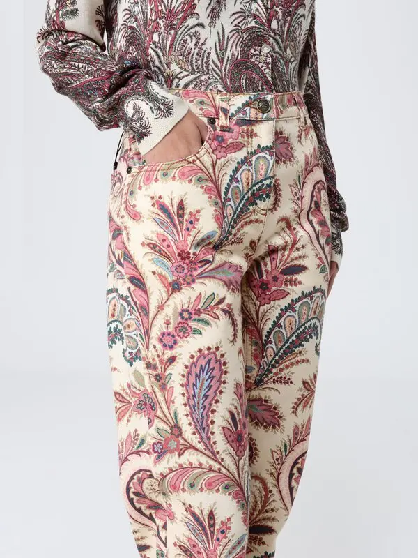 Etro Paisley Print Trousers