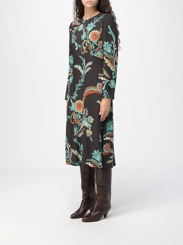 Etro Printed Dress - Blue