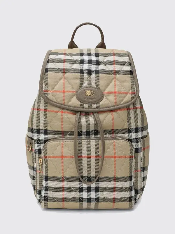 Burberry Quilted Backpack - Sand