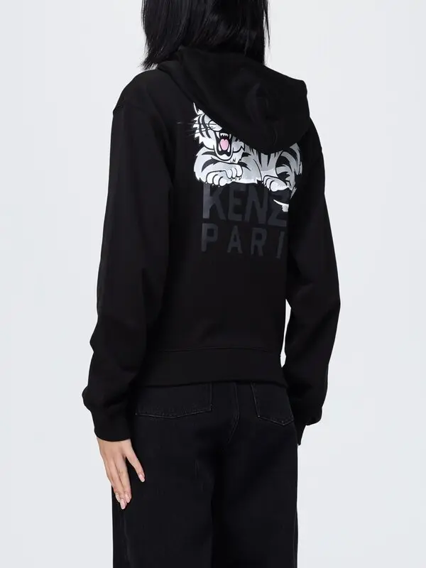 Kenzo Hooded Zip-up Sweatshirt