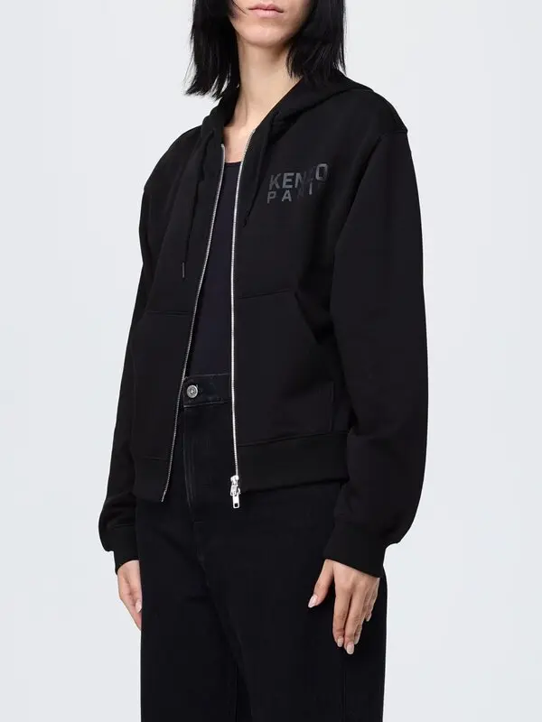 Kenzo Hooded Zip-up Sweatshirt