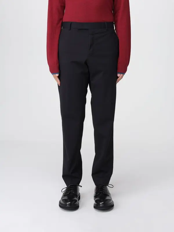 PT TORINO Tailored Straight Leg Trousers - Ink