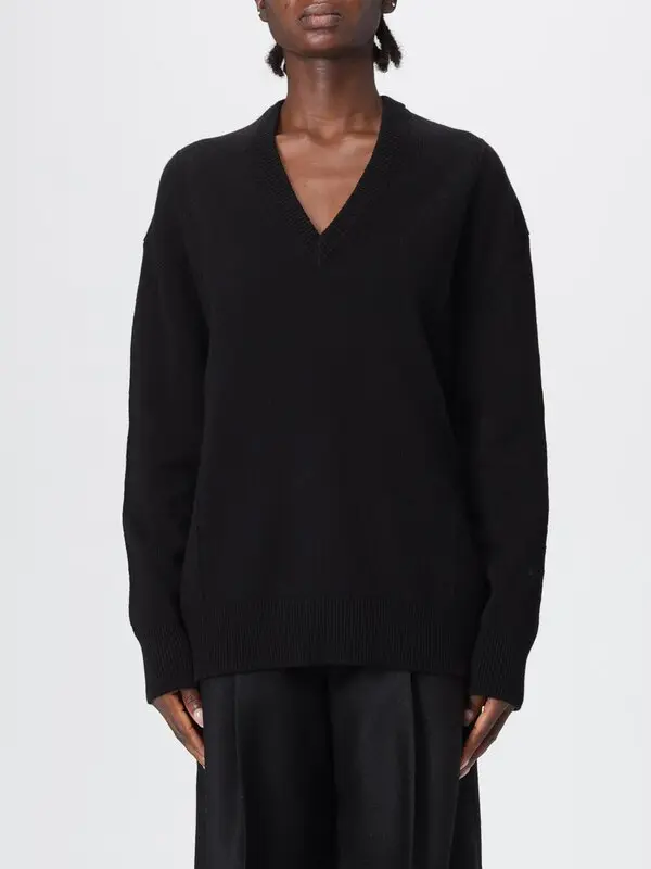 JIL SANDER V-neck Sweater - Black
