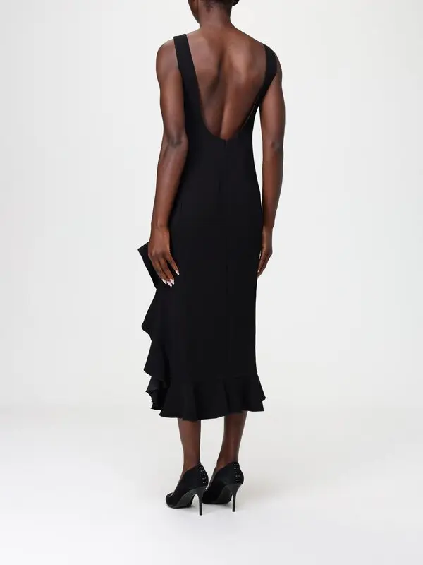 Pinko Ruffled Midi Dress