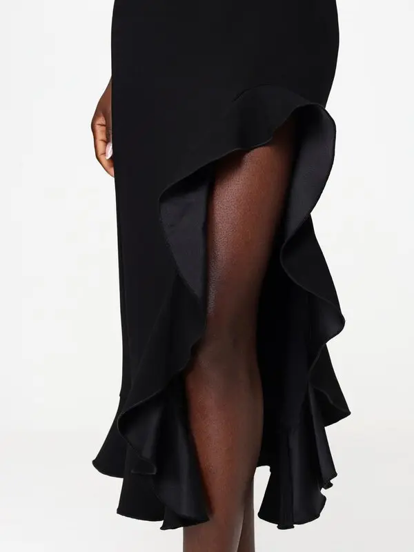 Pinko Ruffled Midi Dress