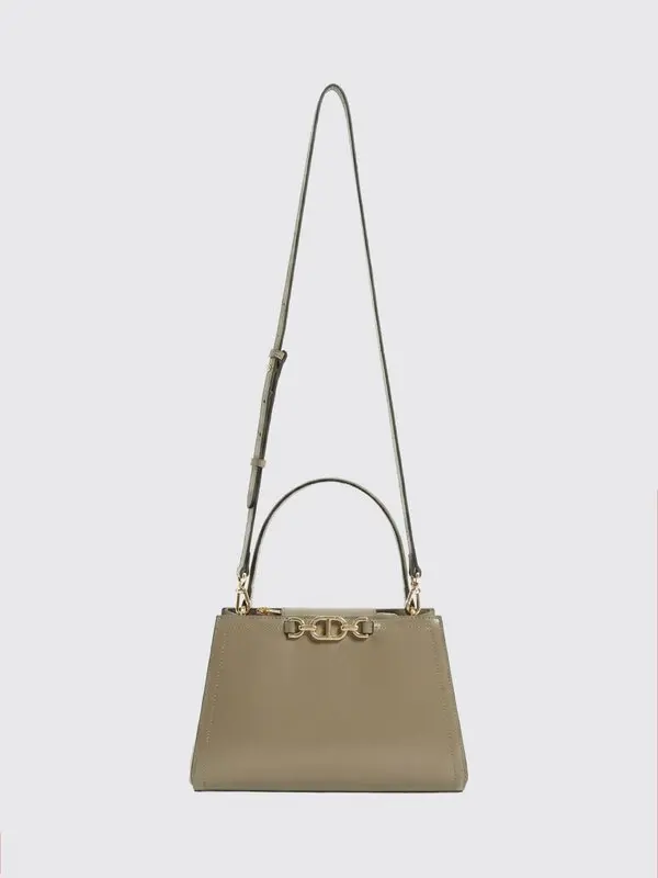 TWINSET Top Handle Handbag - Mud