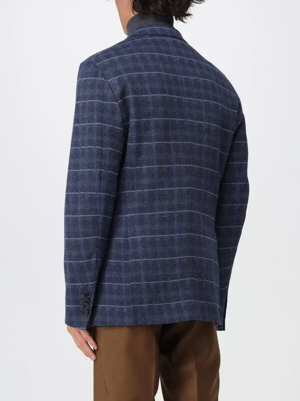 Etro Plaid Blazer - Blue