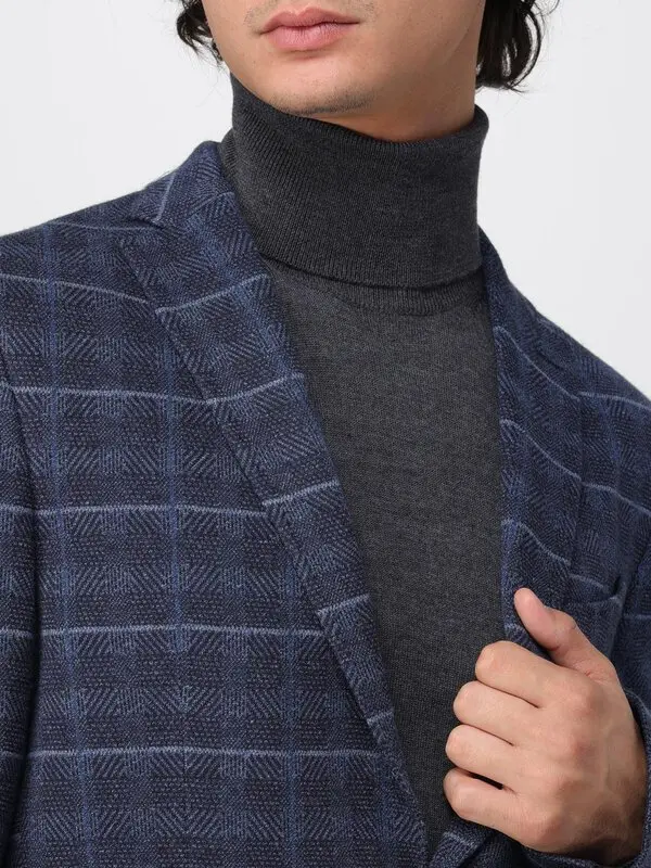 Etro Plaid Blazer - Blue