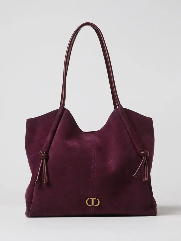 TWINSET Tote Bag - Burgundy