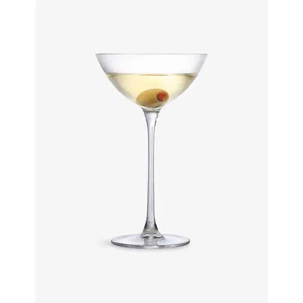 NUDE Savage Crystal Coupetini Glasses Set Of Two