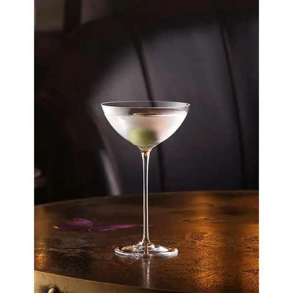 NUDE Savage Crystal Coupetini Glasses Set Of Two