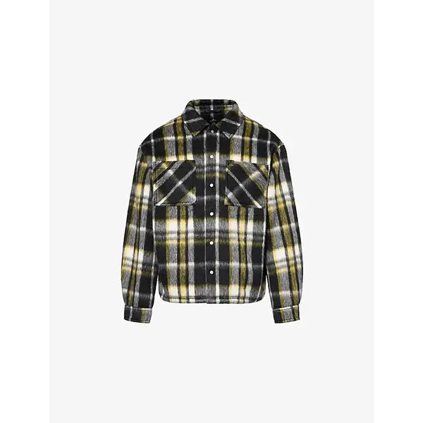 REPRESENT Textured Padded Woven Overshirt