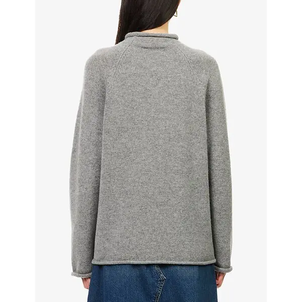 REFORMATION Rolled-trims Wool Jumper
