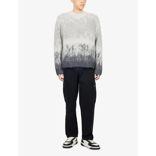 REPRESENT Ombre Brushed Knitted Jumper