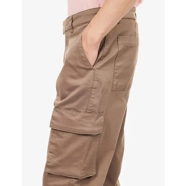 REPRESENT Straight-leg Stretch-cotton Trousers