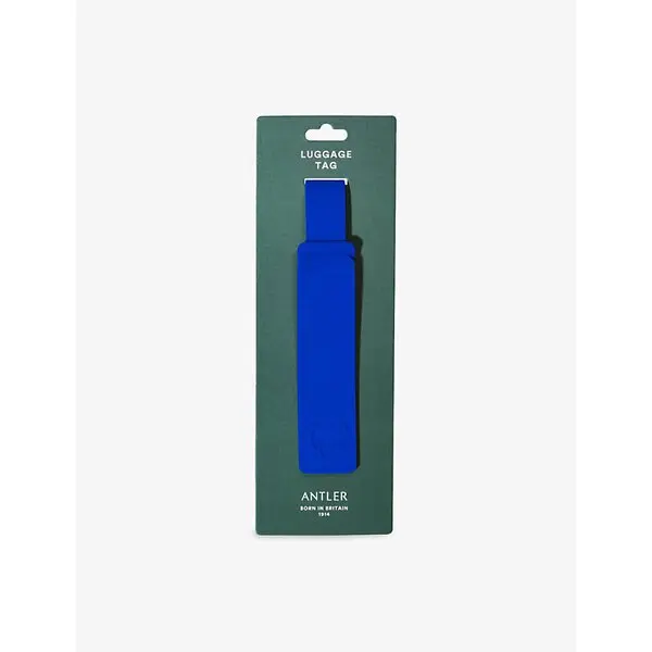 ANTLER Classic Silicone Luggage Tag - Cobalt Blue