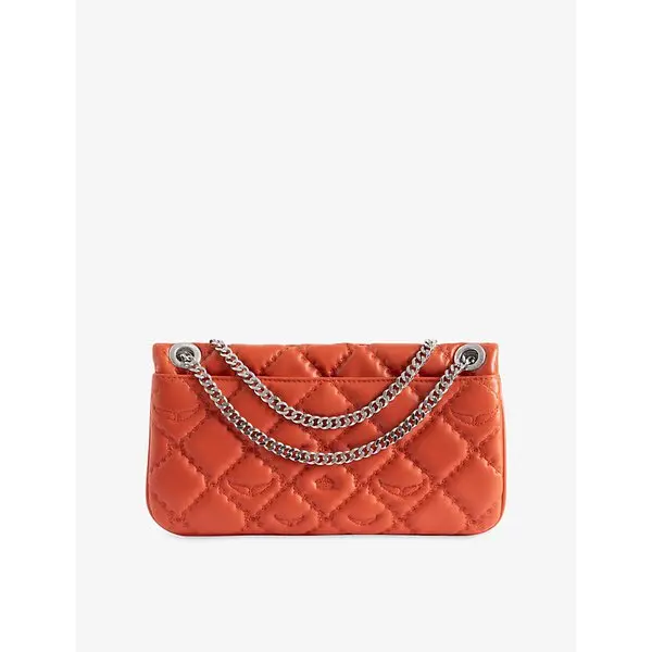 Zadig&Voltaire Rock Ii Quilted Leather Clutch