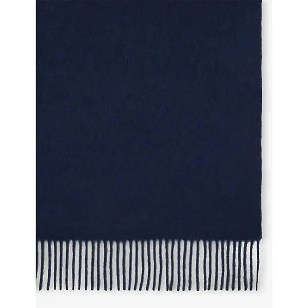 Mulberry Solid Merino Wool Scarf