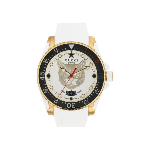 Gucci Dive Watch - Gold