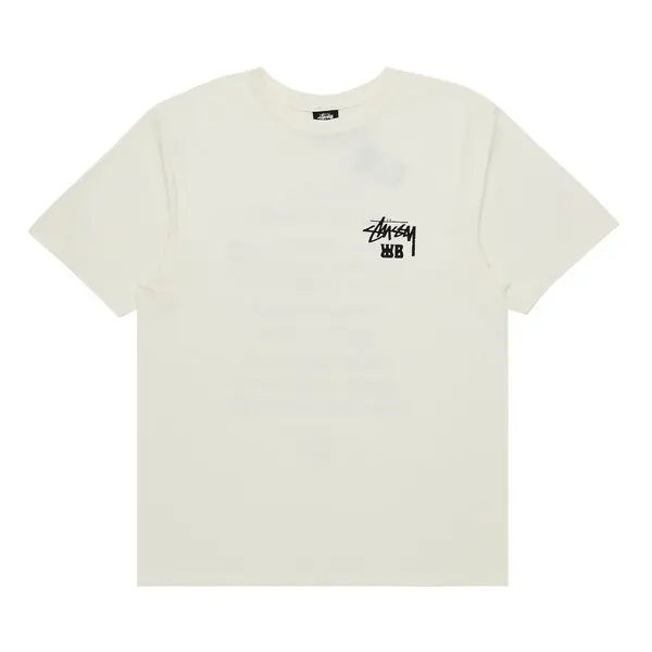 StÜssy X Wales Bonner Ocean Song Tee - Cream