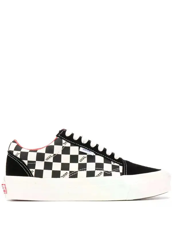 VANS Checkerboard Flatform Trainers