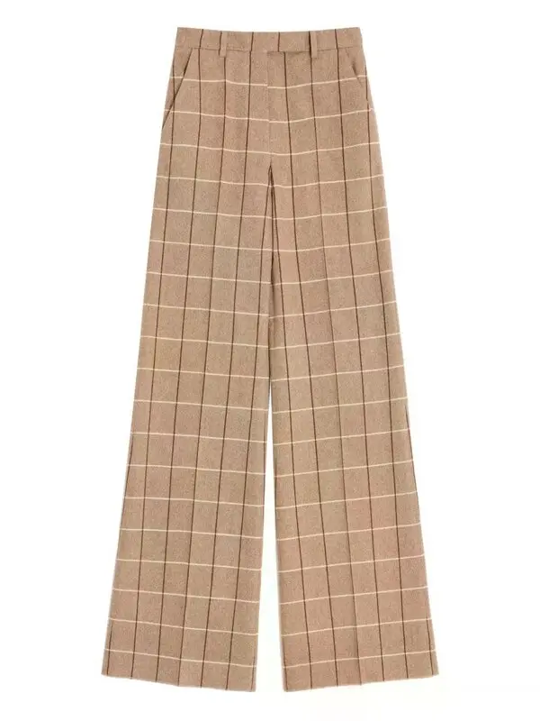 Valentino Garavani Windowpane-check Trousers