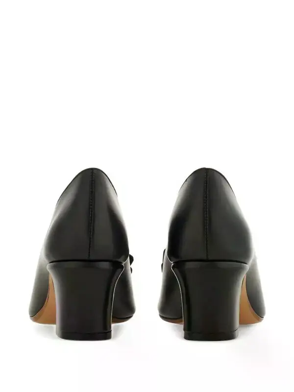 FERRAGAMO 50mm Vara Bow Block-heel Pumps