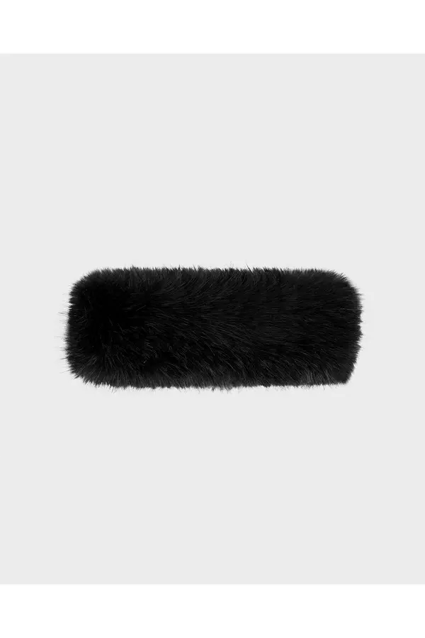 Rudsak Faux Fur Headband - Black