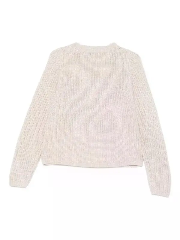 Iris Von Arnim Ribbed Knit Sweater