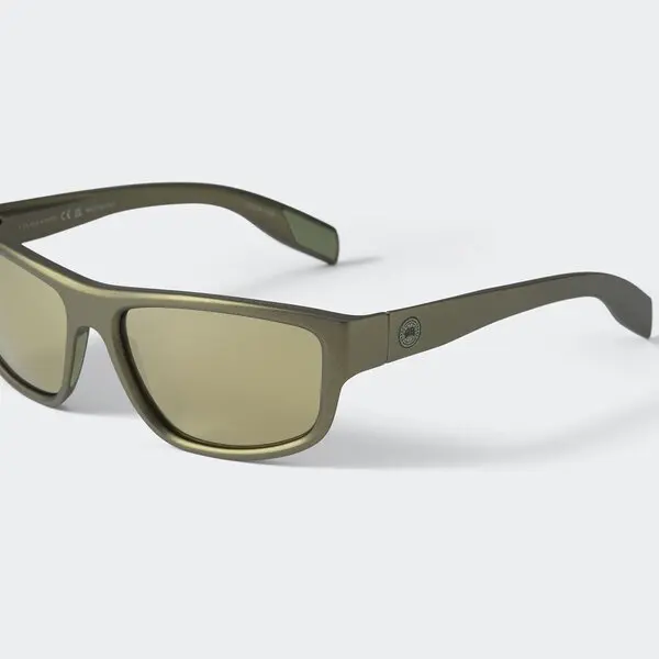 Canada Goose Rodes Sunglasses - Khaki/gold