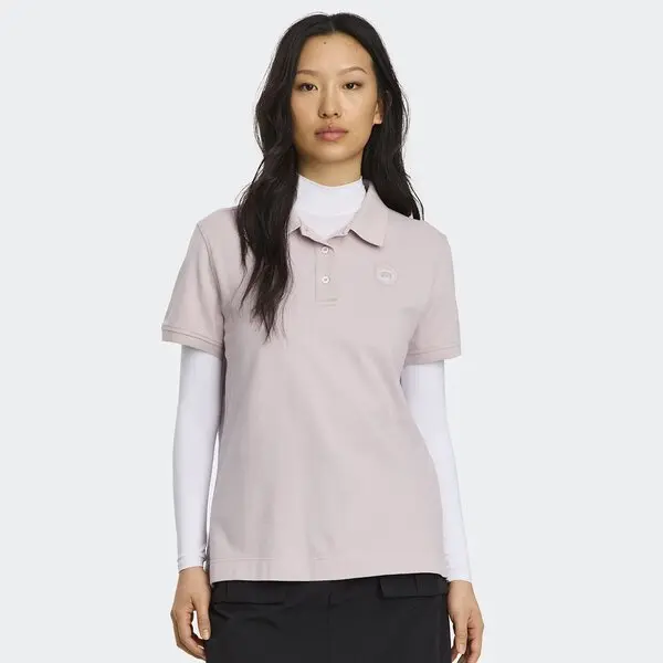 Canada Goose Almira Collared Polo - Lucent Rose