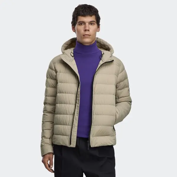 Canada Goose Crofton Enduraluxe Hoodie - Limestone