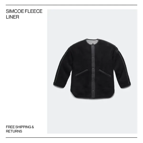 Canada Goose Simcoe Fleece Liner - Black