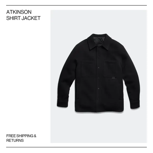 Canada Goose Atkinson Shirt Jacket - Black