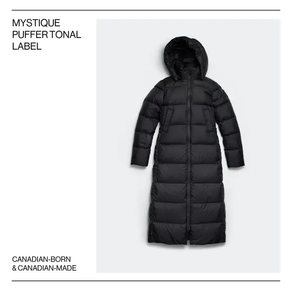 Canada Goose Mystique Parka Performance Satin - Black | Editorialist