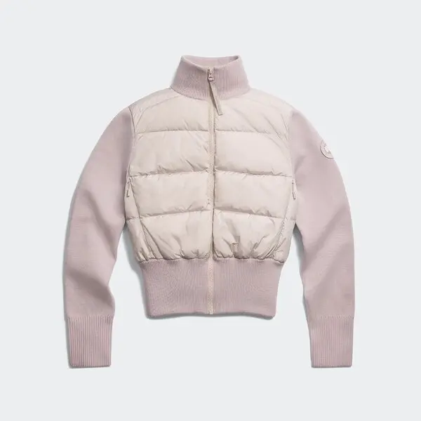 Canada Goose Hybridge® Wide Quilt Knit Jacket - Lucent Rose