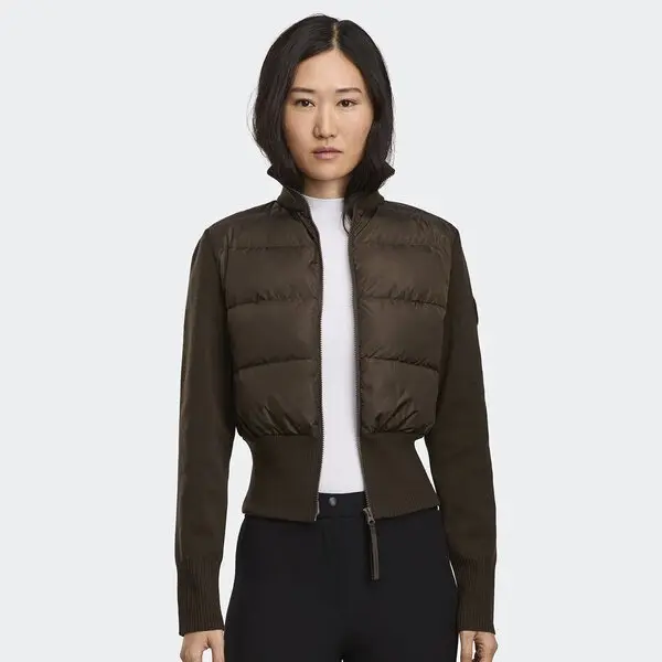 Canada Goose Hybridge® Wide Quilt Knit Jacket - Terra