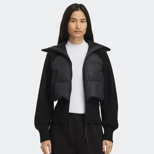 Canada Goose Hybridge Astoria Knit Jacket - Black