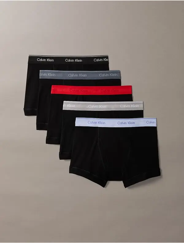 Calvin Klein Cotton Classics 5-pack Trunk - Black Multi