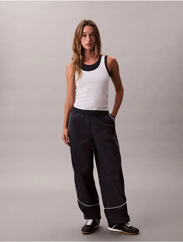 Calvin Klein Crinkle Nylon Relaxed Joggers