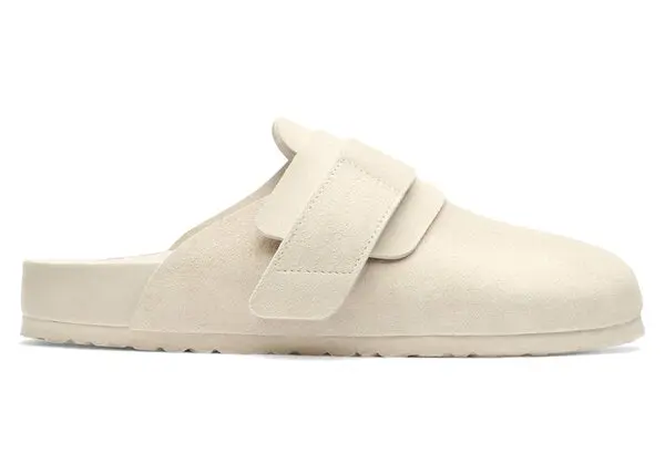 BIRKENSTOCK Nagoya Suede Tekla Clogs - Powder