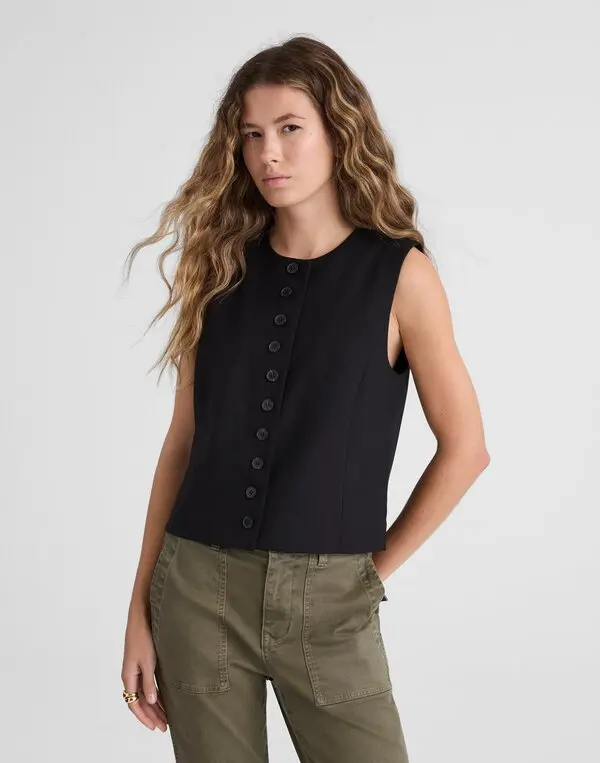 Madewell Crewneck Shell Vest