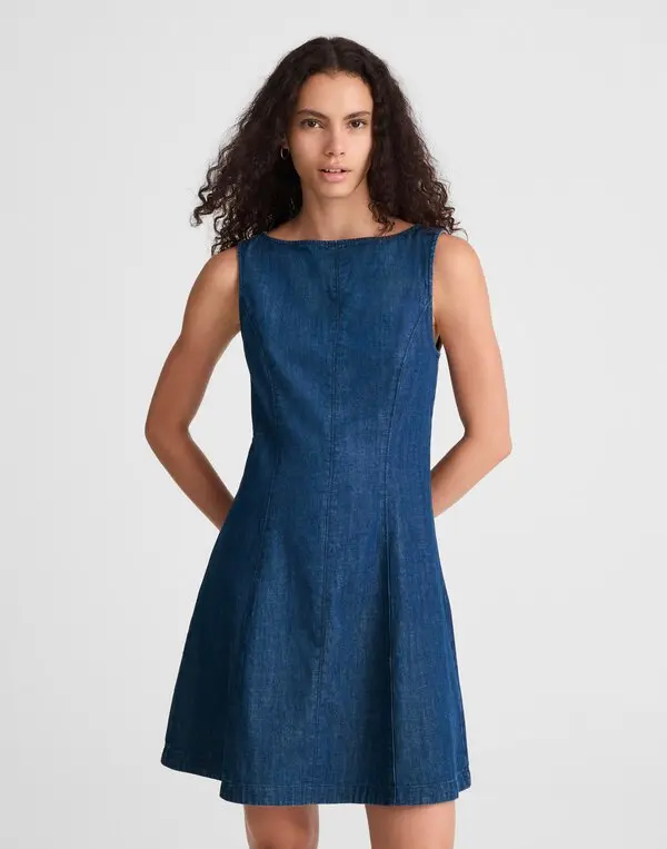 boatneck mini dress Boat Neck Mini Dress – BLANC BASICS