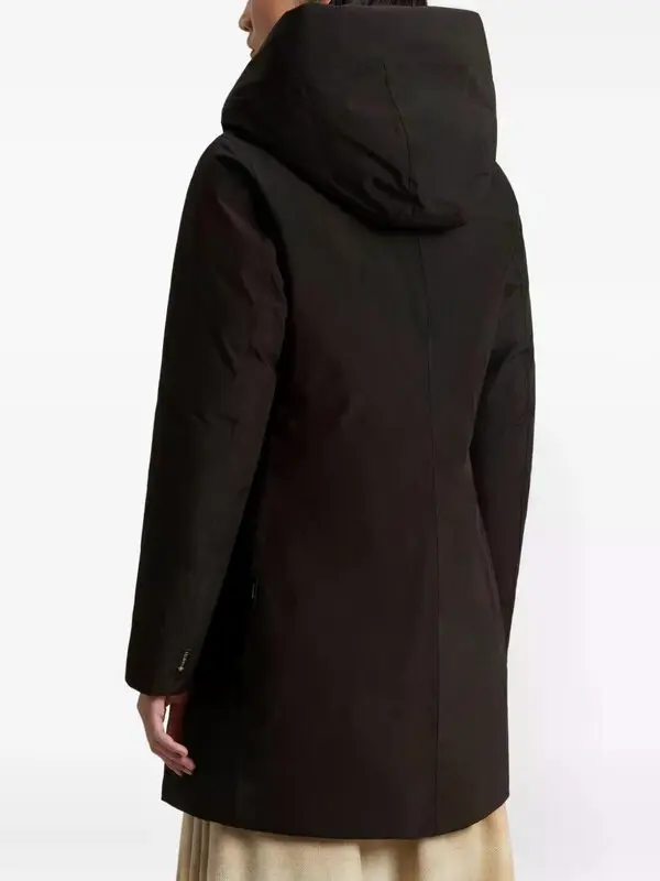 Woolrich Hooded Parka Coat - Black