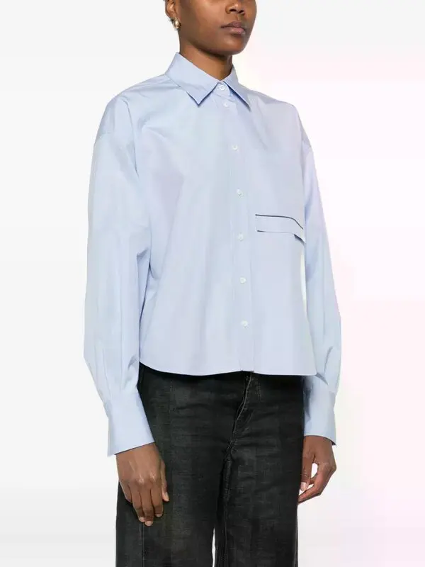 Brunello Cucinelli Monili-trim Shirt