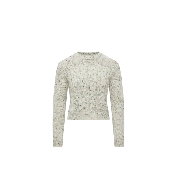 Moncler Wool-blend Crew Neck Sweater
