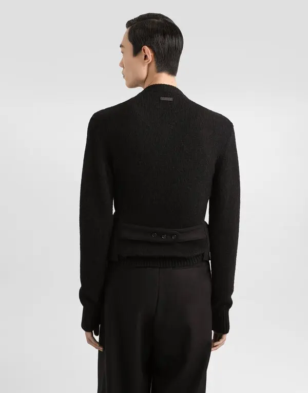 Dolce & Gabbana V-neck Pullover - Black
