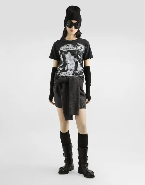 Dolce & Gabbana Printed Jersey T-shirt