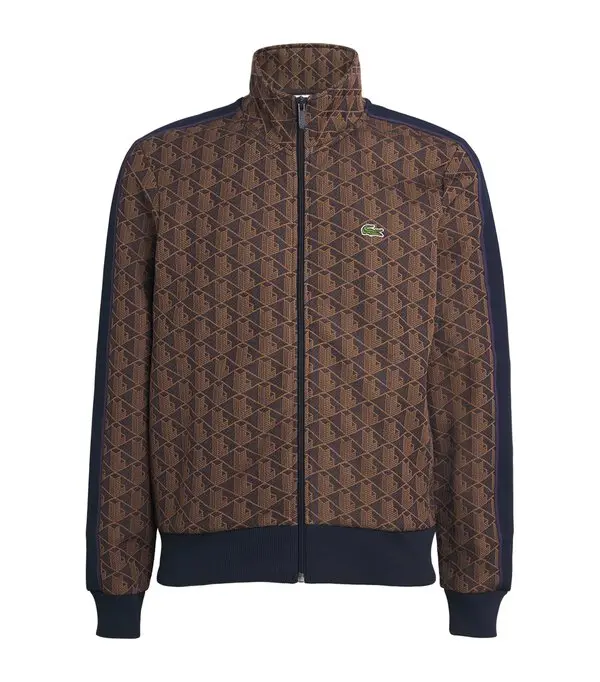 Lacoste Jacquard Logo Track Jacket