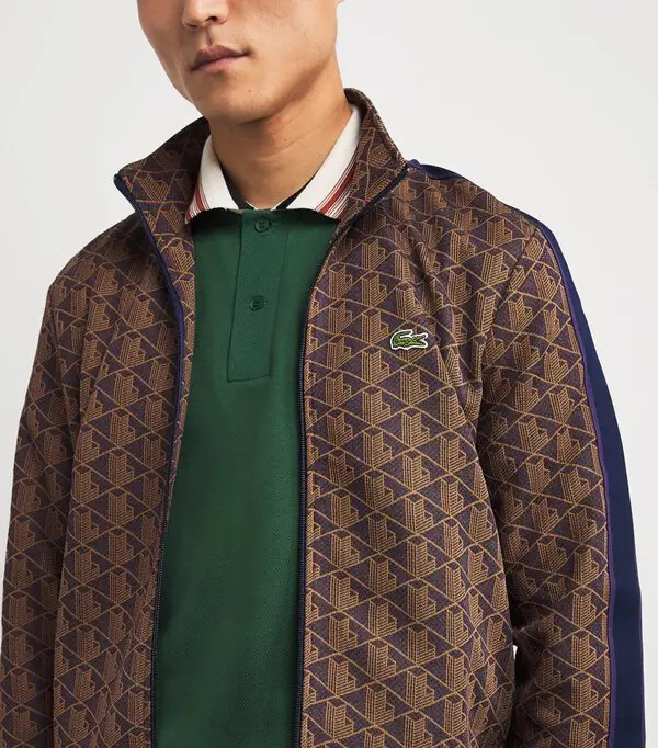 Lacoste Jacquard Logo Track Jacket